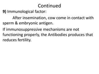 2nd---Embryonic Mortality in cattle and Buffalo | PPTX