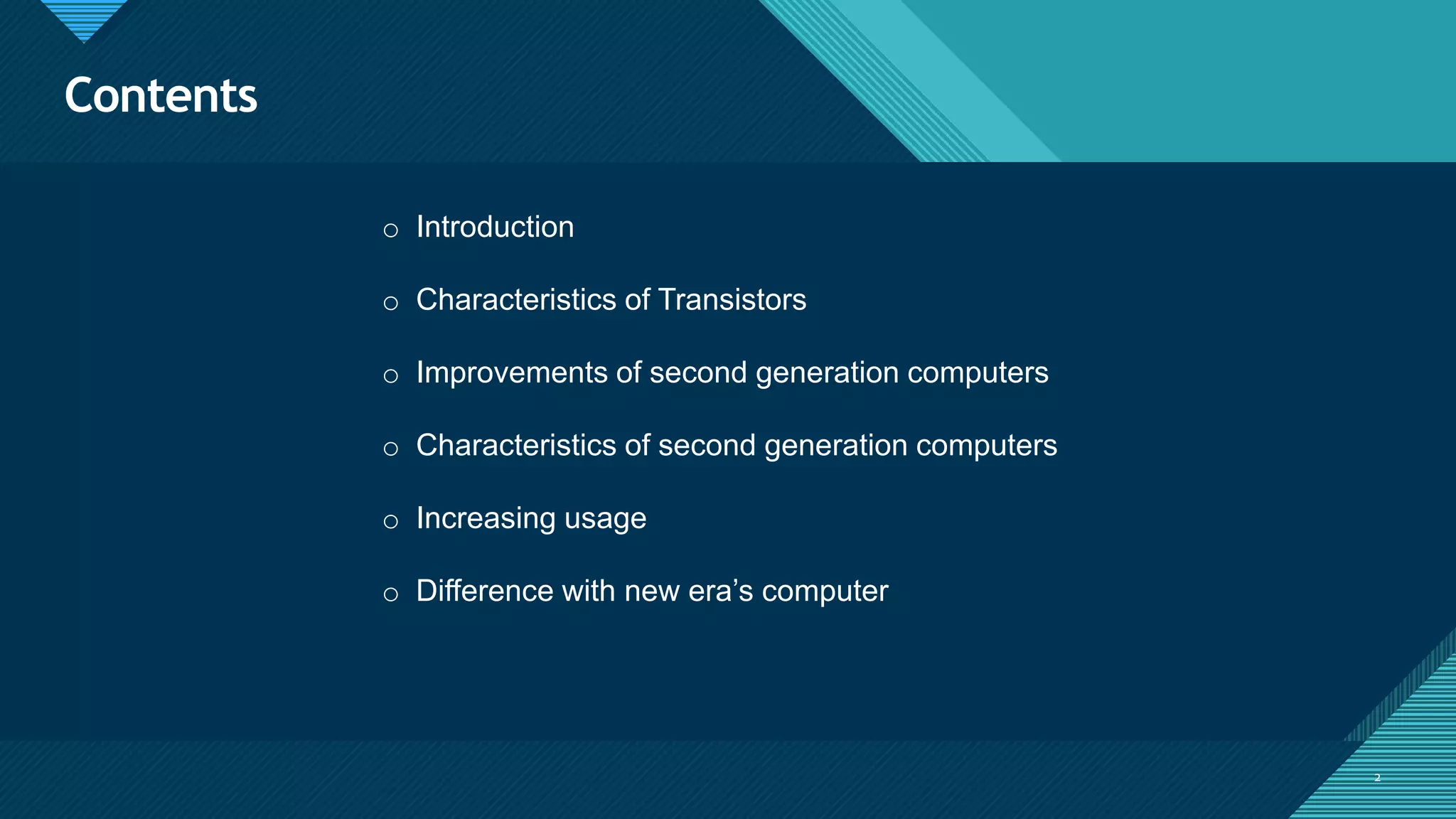 2nd generation-computer | PPTX