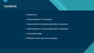 2nd generation-computer | PPTX