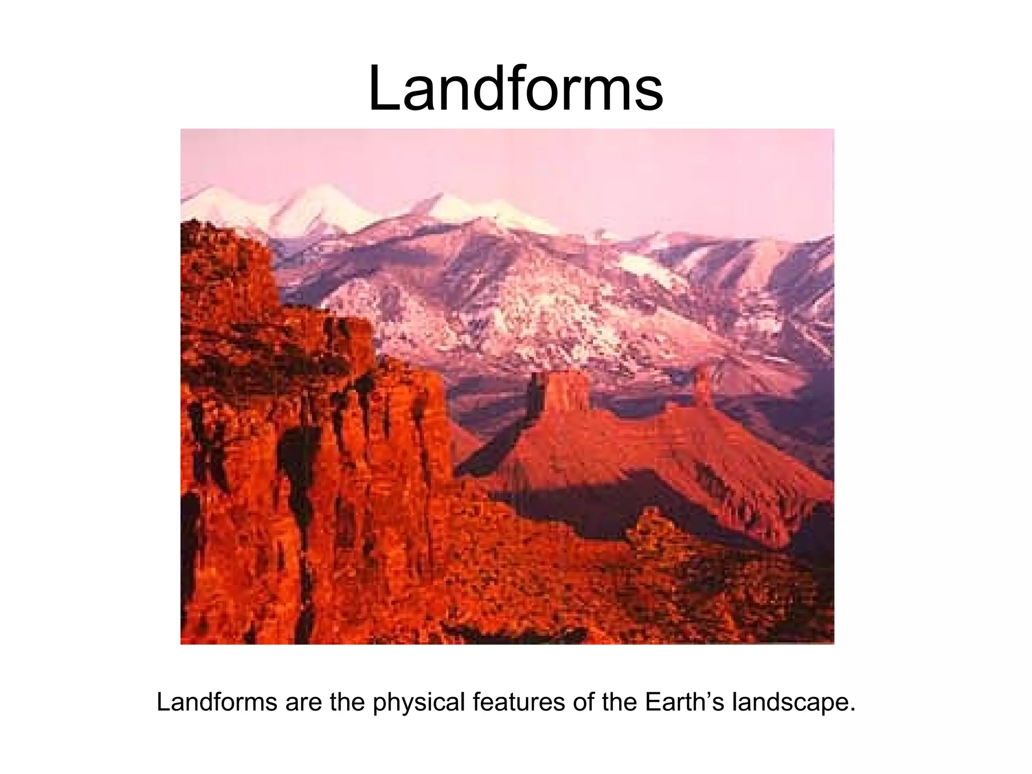 2nd Grade Landform Ramel | PPT
