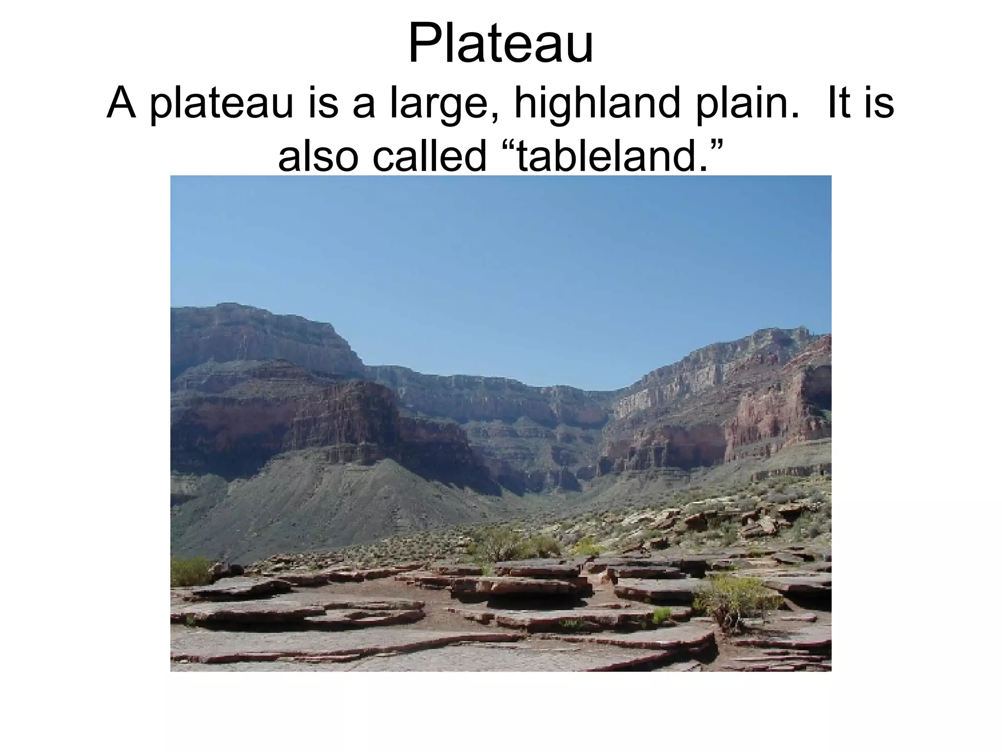 2nd Grade Landform Ramel | PPT