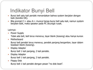 pengenalan bios & pc hardware diagnostic | PPTX