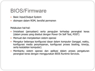 pengenalan bios & pc hardware diagnostic | PPTX