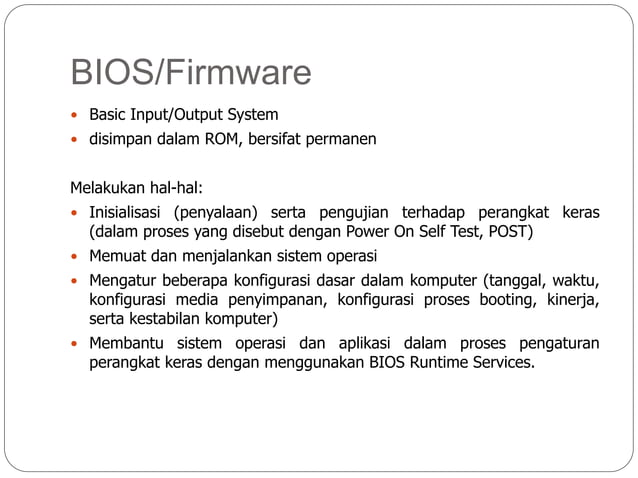 pengenalan bios & pc hardware diagnostic | PPTX