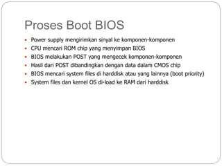 pengenalan bios & pc hardware diagnostic | PPTX
