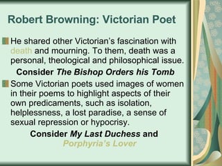 2nd Robert Browning 1812 1889 | PPT | Poetry | Books and Literature