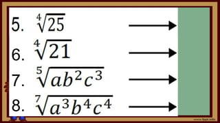 zero, negative and rational exponents | PPTX