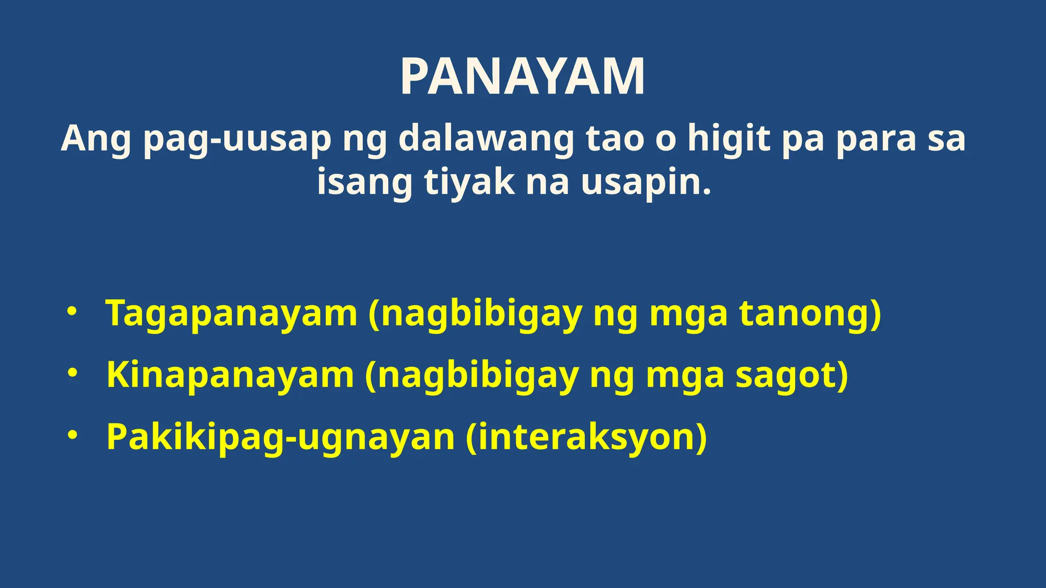 Sitwasyong Pangwika sa Panayam at Balita.pptx