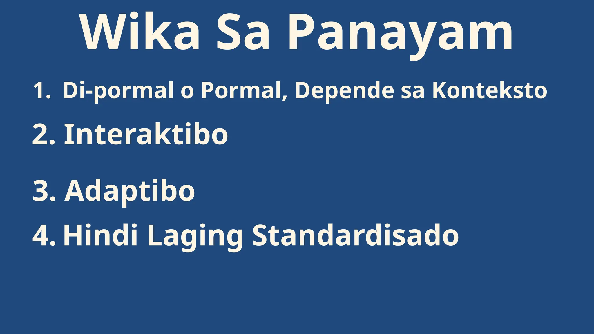 Sitwasyong Pangwika sa Panayam at Balita.pptx
