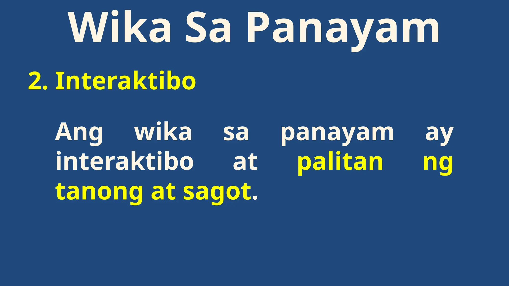 Sitwasyong Pangwika sa Panayam at Balita.pptx