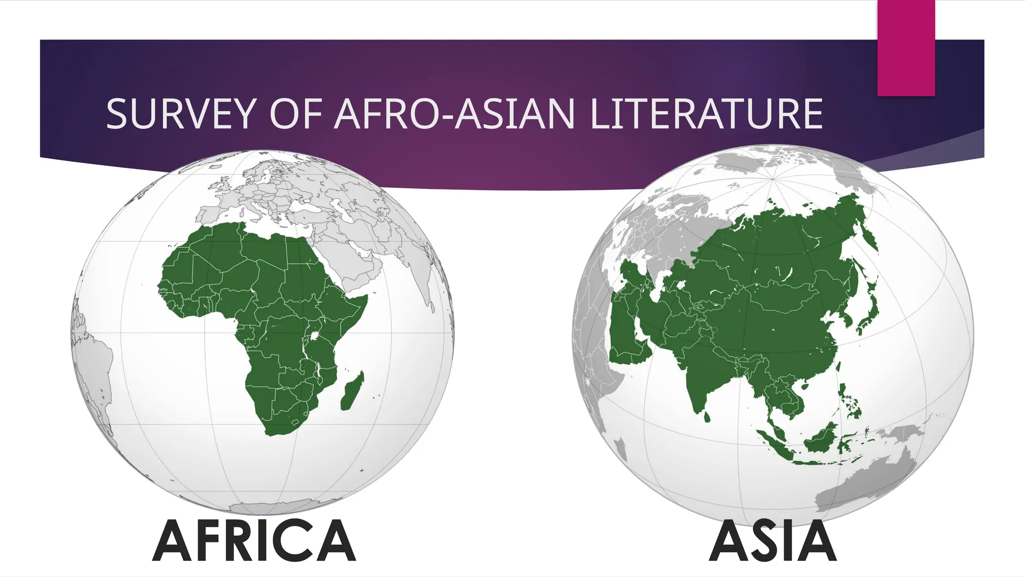 Intro to Afro Asian focusing Literature .pptx