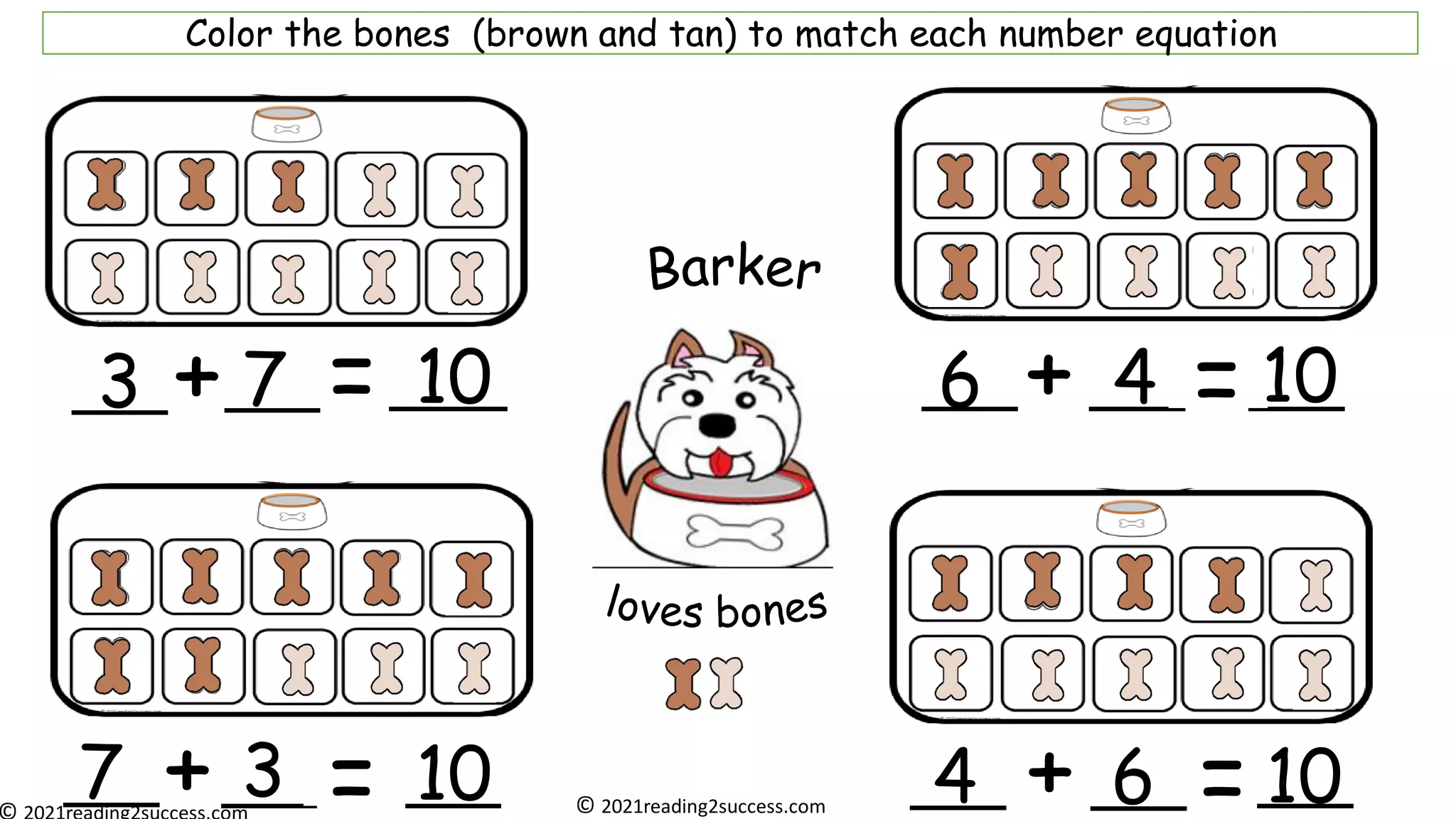Teaching Kids 3 Addition Strategies: Picture Equations, Number Bonds ...