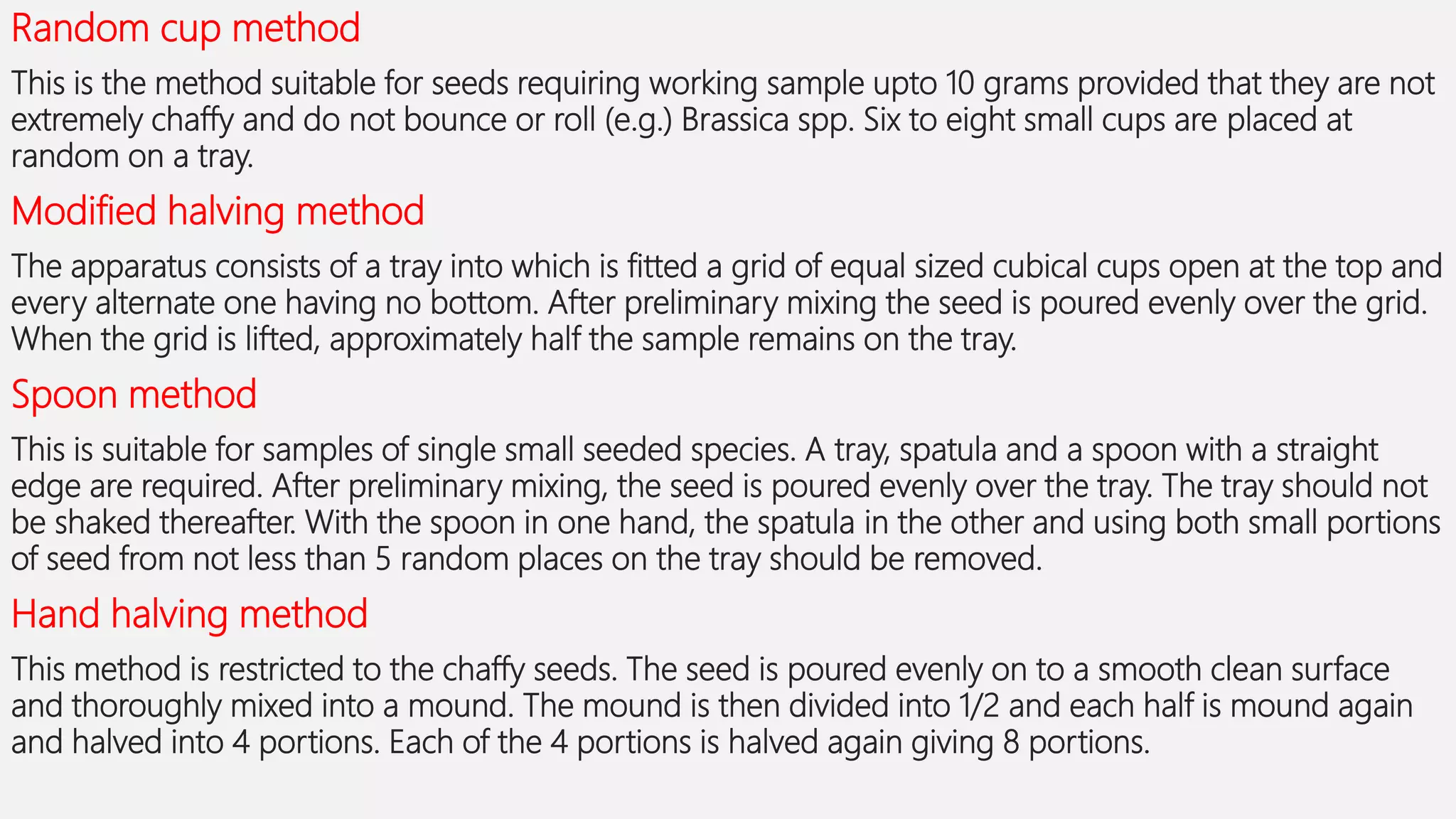 Seed Viability Testing | PPTX