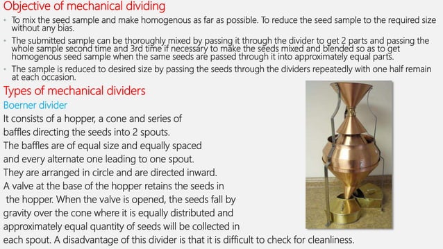 Seed Viability Testing | PPTX | Agriculture | Industries