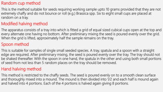 Seed Viability Testing | PPTX
