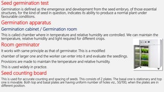 Seed Viability Testing | PPTX