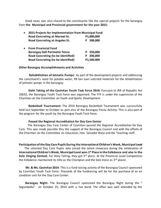 2nd assmbly report final | DOCX