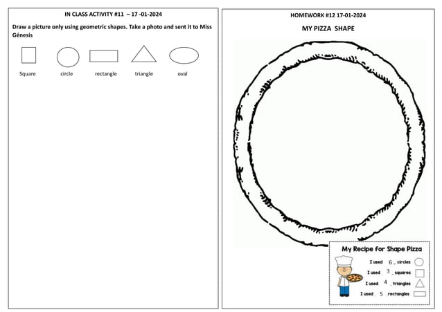 Colours and Shapes | PDF