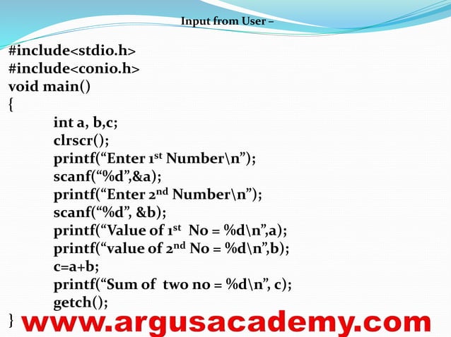C programming tokens & error types | PPT | Free Download