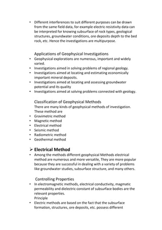 Ground water Survey and Water Quality | PDF