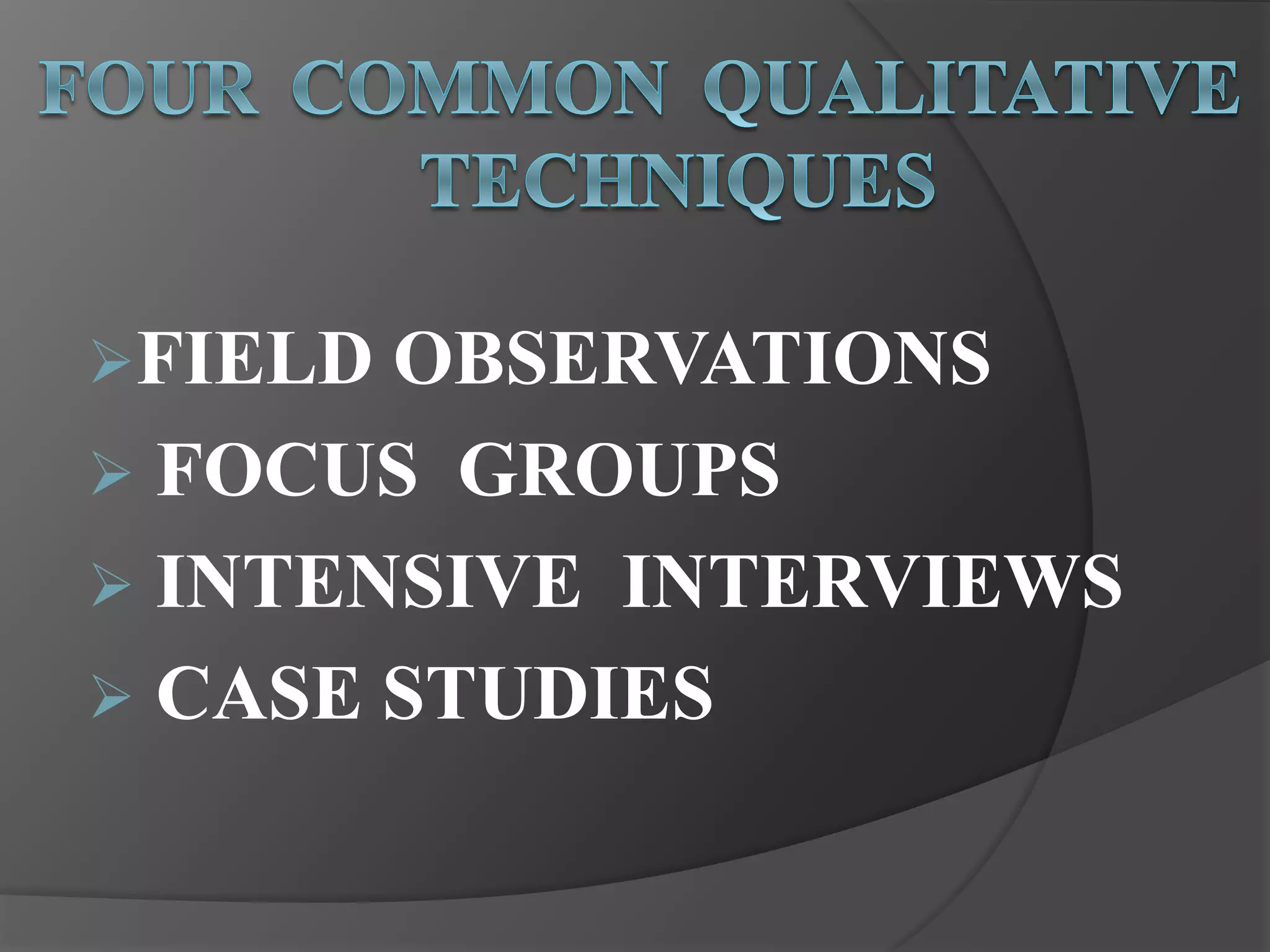 observational studies in research methodology | PPTX