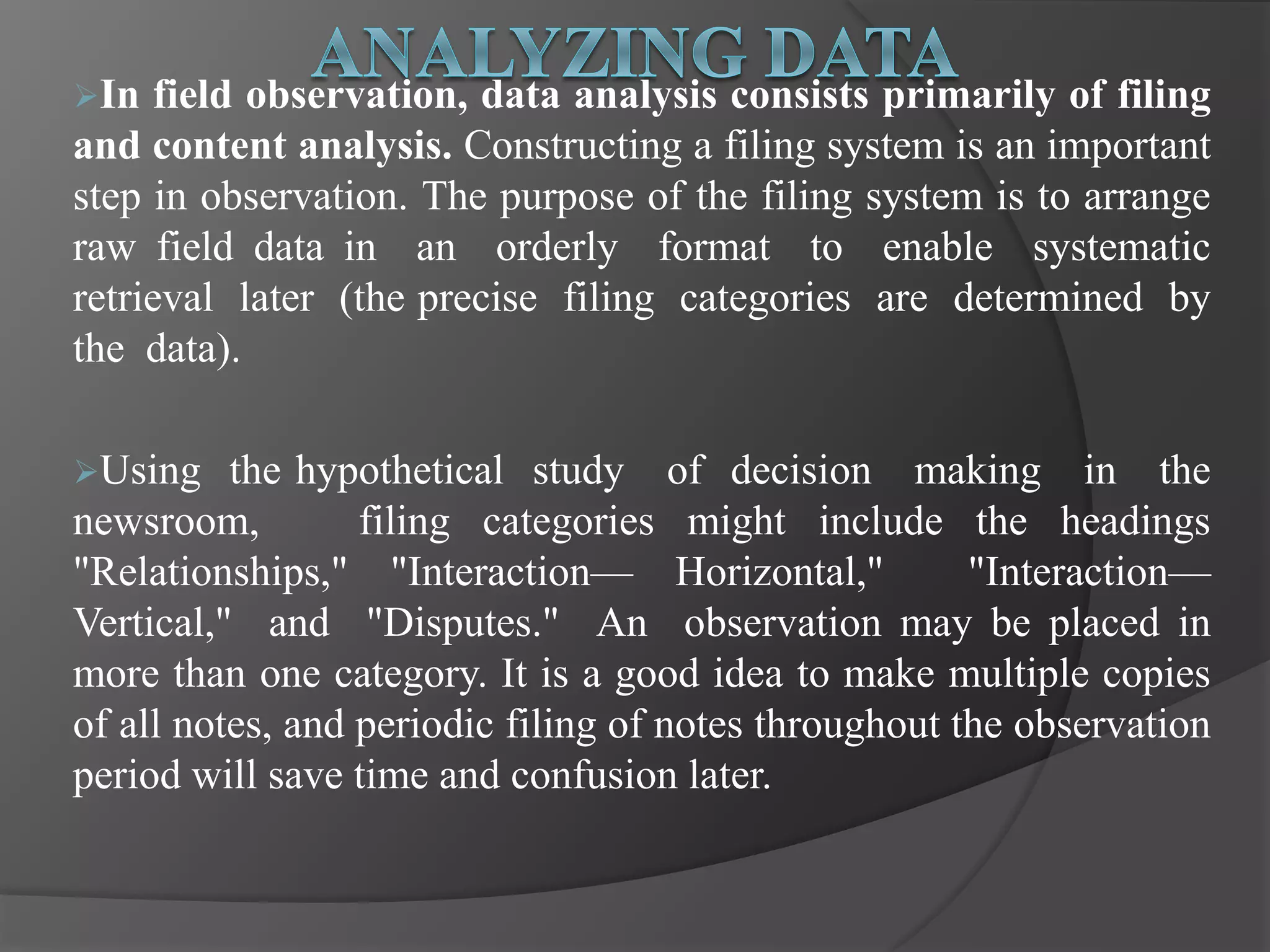 observational studies in research methodology | PPTX