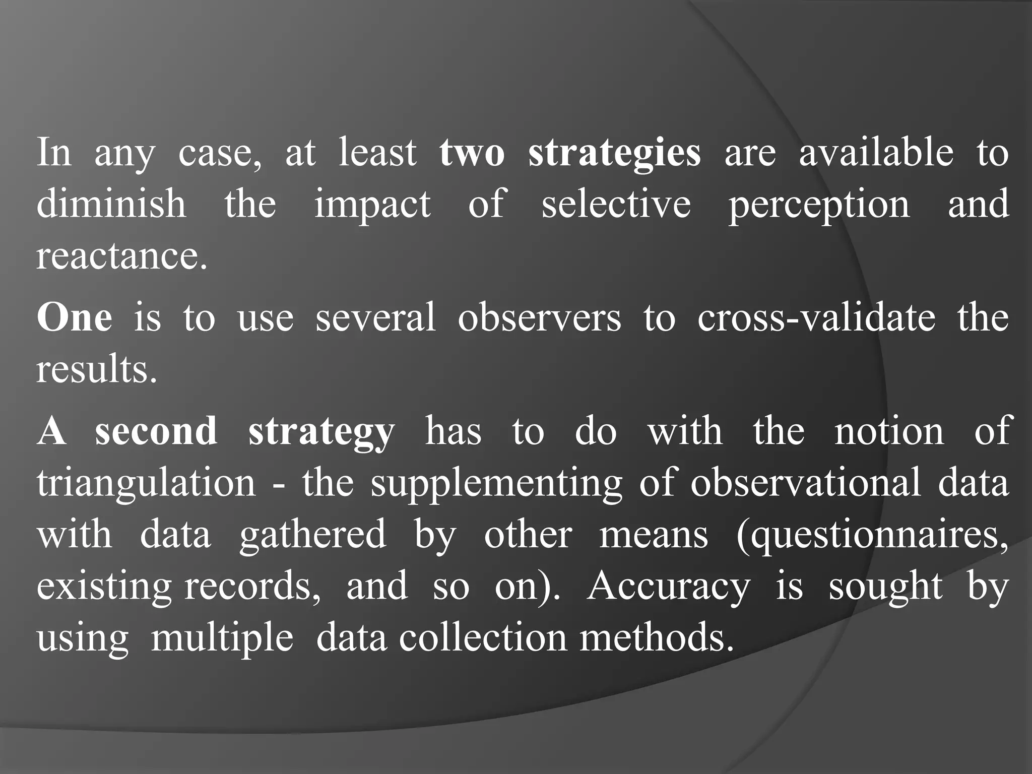 observational studies in research methodology | PPTX