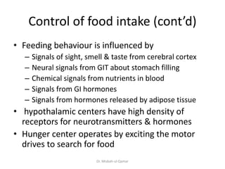 2nd chapter of digestive system from Guyton & Hall | PPTX