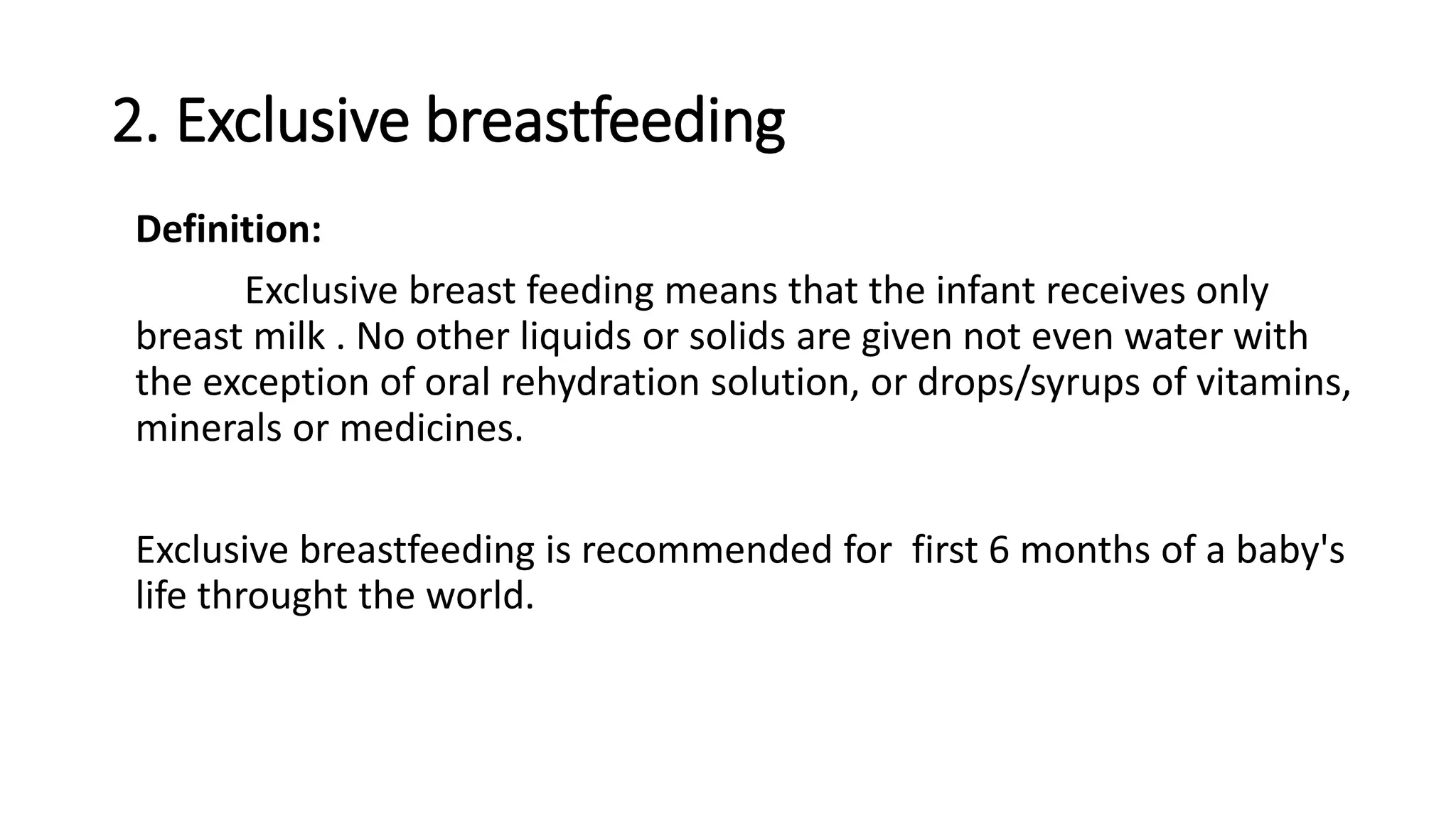 Breast feeding, classroom teaching | PPTX