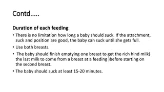 Breast feeding, classroom teaching | PPTX