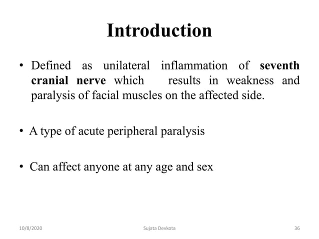 Trigeminal Neuralgia and bell's palsy | PPTX