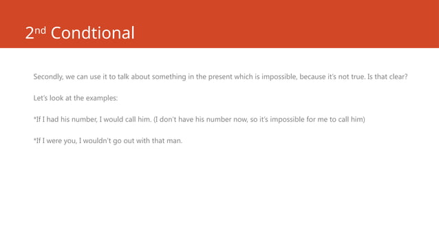 2nd Conditional english language powerpoint | PPT
