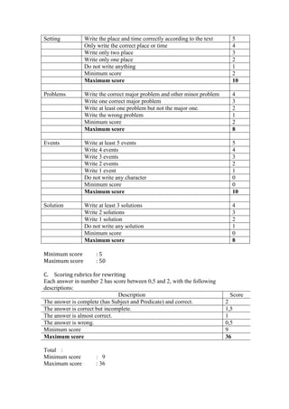2nd daily assessment grade 11 2-narrative text | PDF