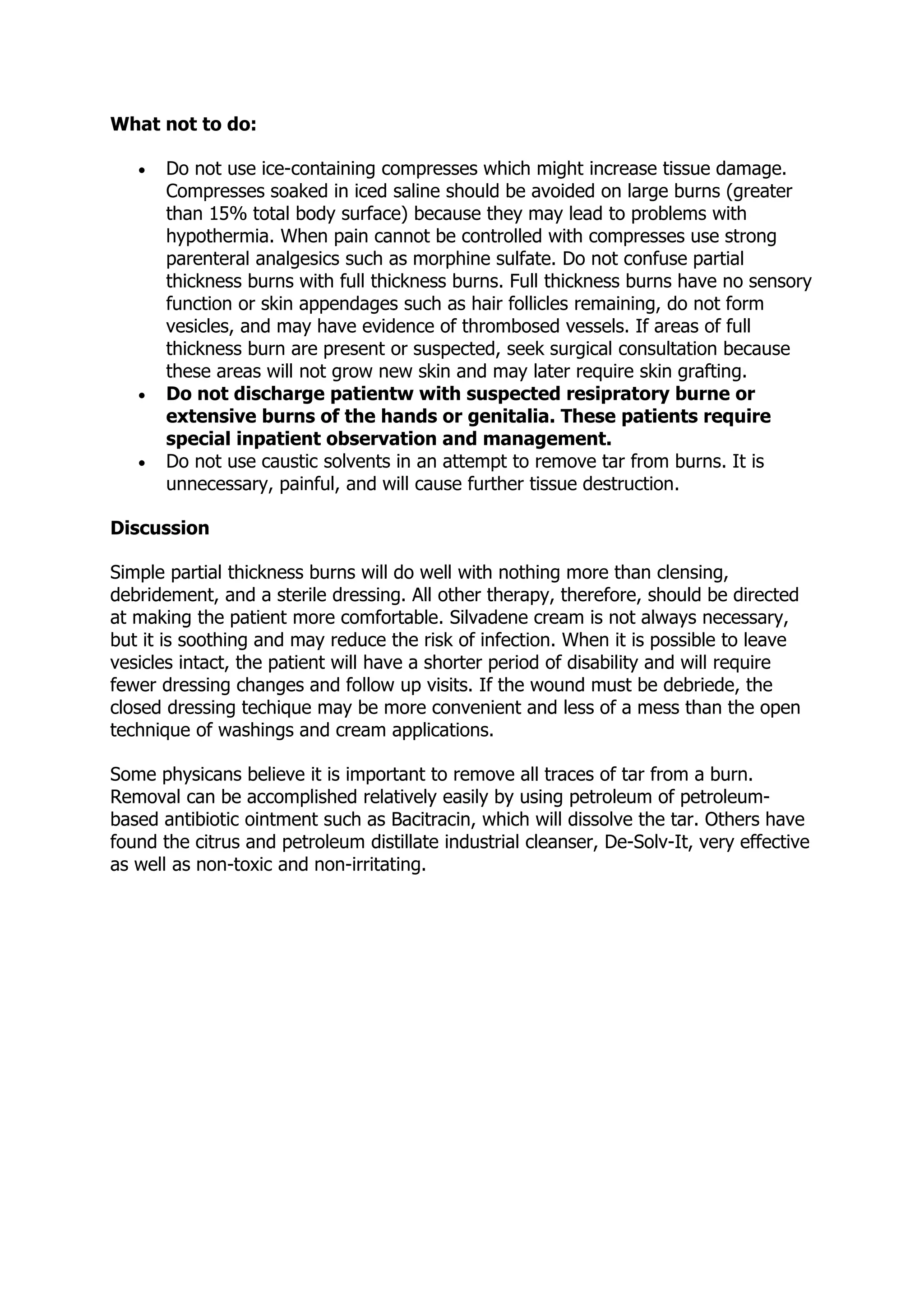 2nd Degree Burn | DOC