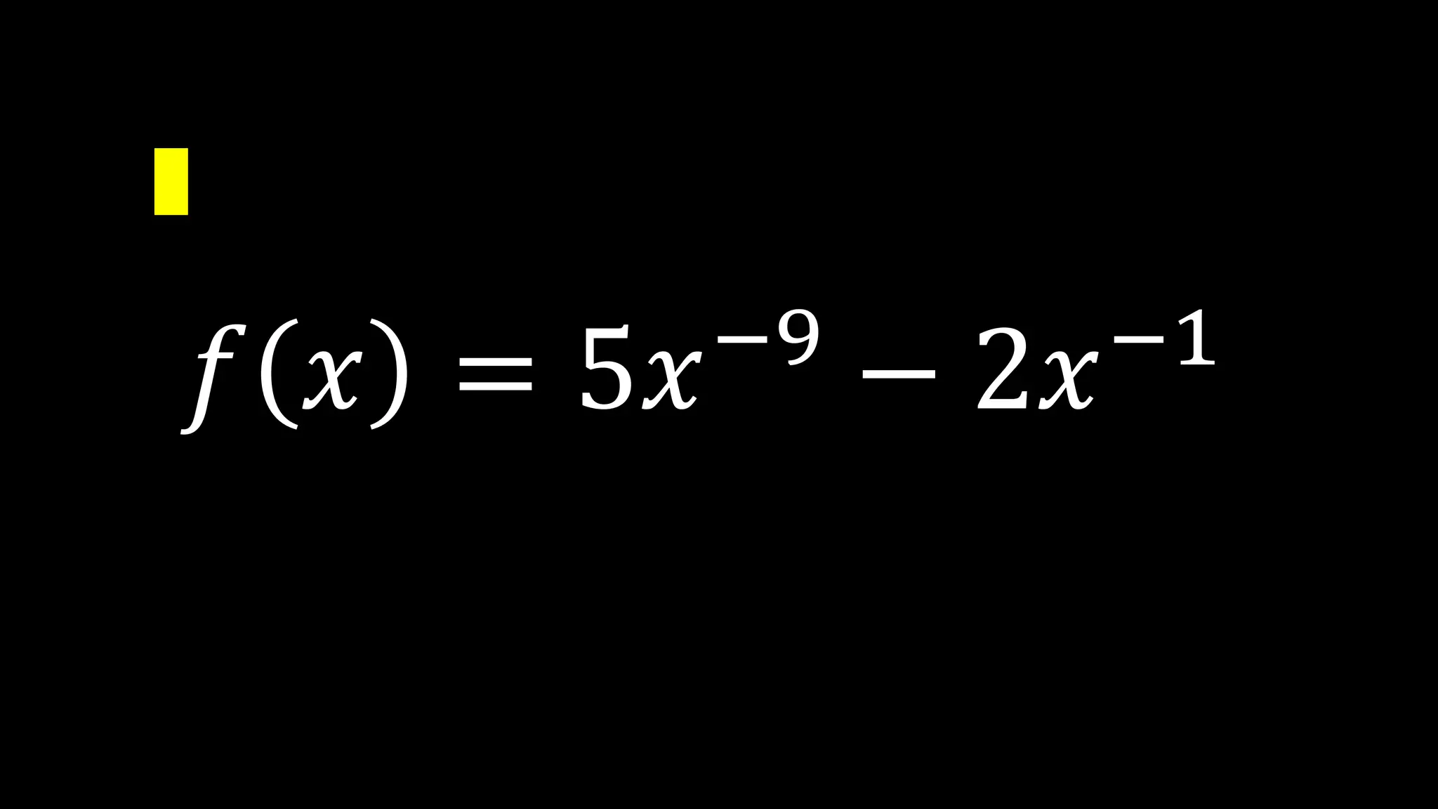 higher derivatives in Basic Calculus PPT | PPT