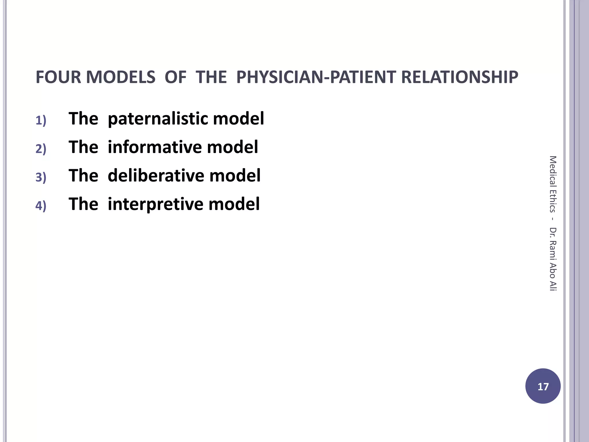 doctor patient relationship | PPTX