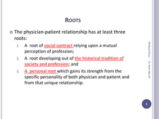 doctor patient relationship | PPTX