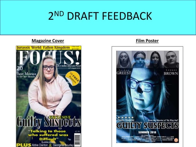 Feedback - 2nd Draft Ancillary Tasks | PPT