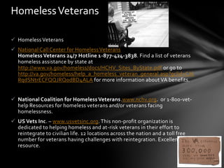 2nd edition veterans resources guide july 2012 | PPT