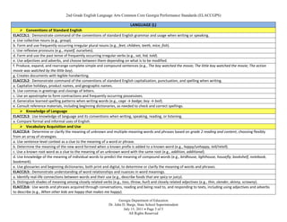 2nd grade CCGPS: ELA | PPT
