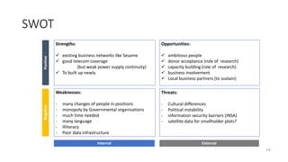 2nd e-ROSA Stakeholder workshop: Bulens Ethiopia | PPT