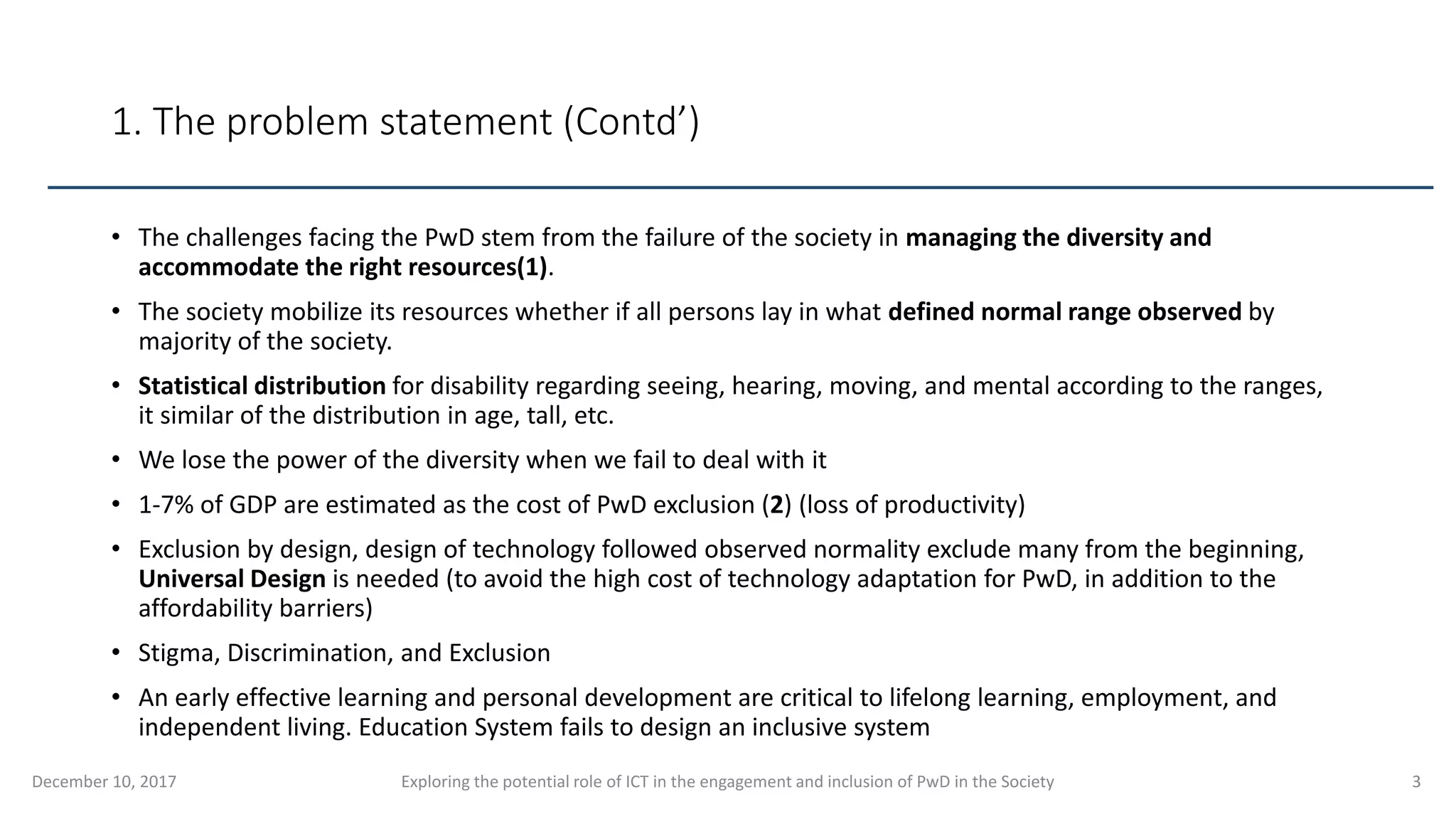 ict and pwd complementary benefits | PPTX