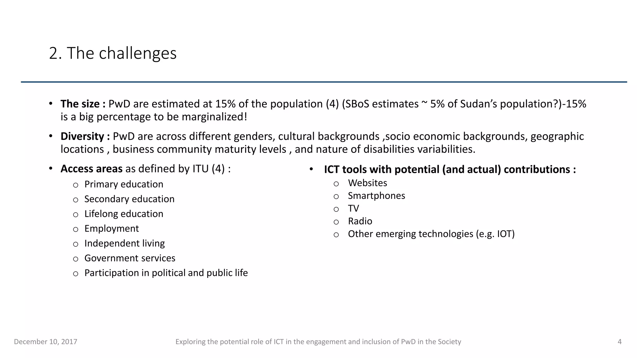 ict and pwd complementary benefits | PPTX