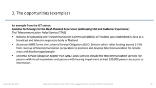 ict and pwd complementary benefits | PPTX