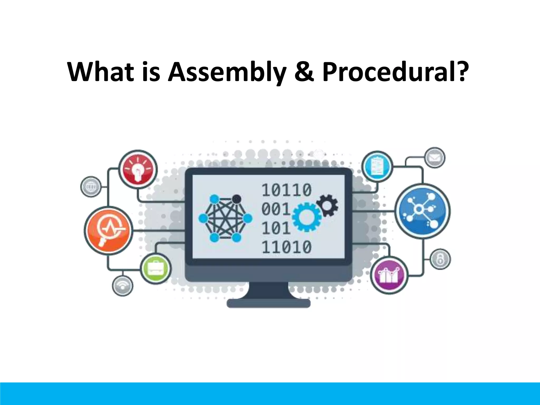 What is Assembly & Procedural Programming Languages? | PPTX | Programming Languages | Computing
