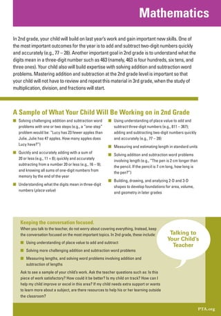 2nd grade--Parent's Guide to Student Success | PDF