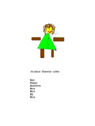 2nd grade acrostic poems jordan-slattery | PDF