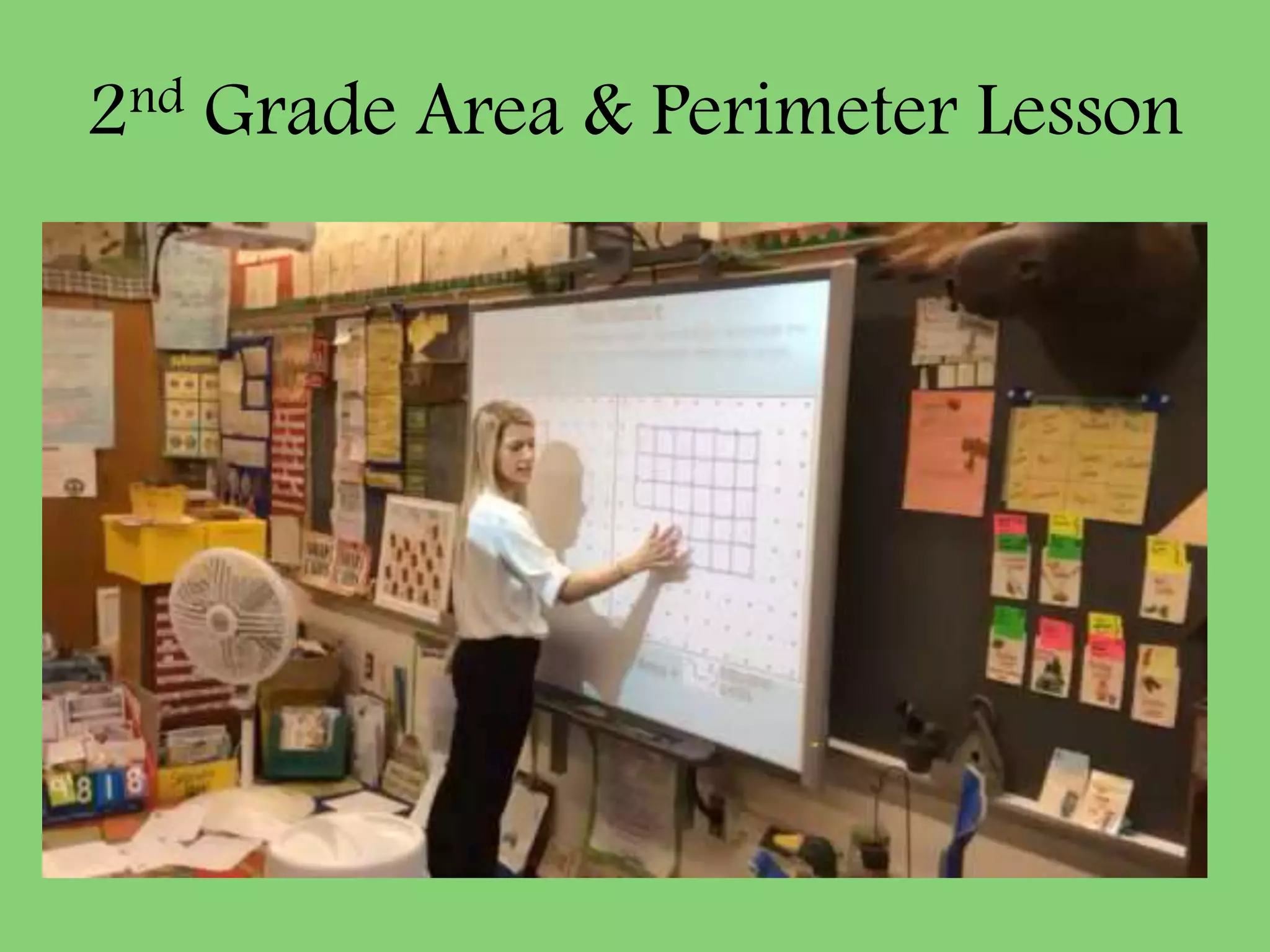 2nd grade area & perimeter lesson | PPTX