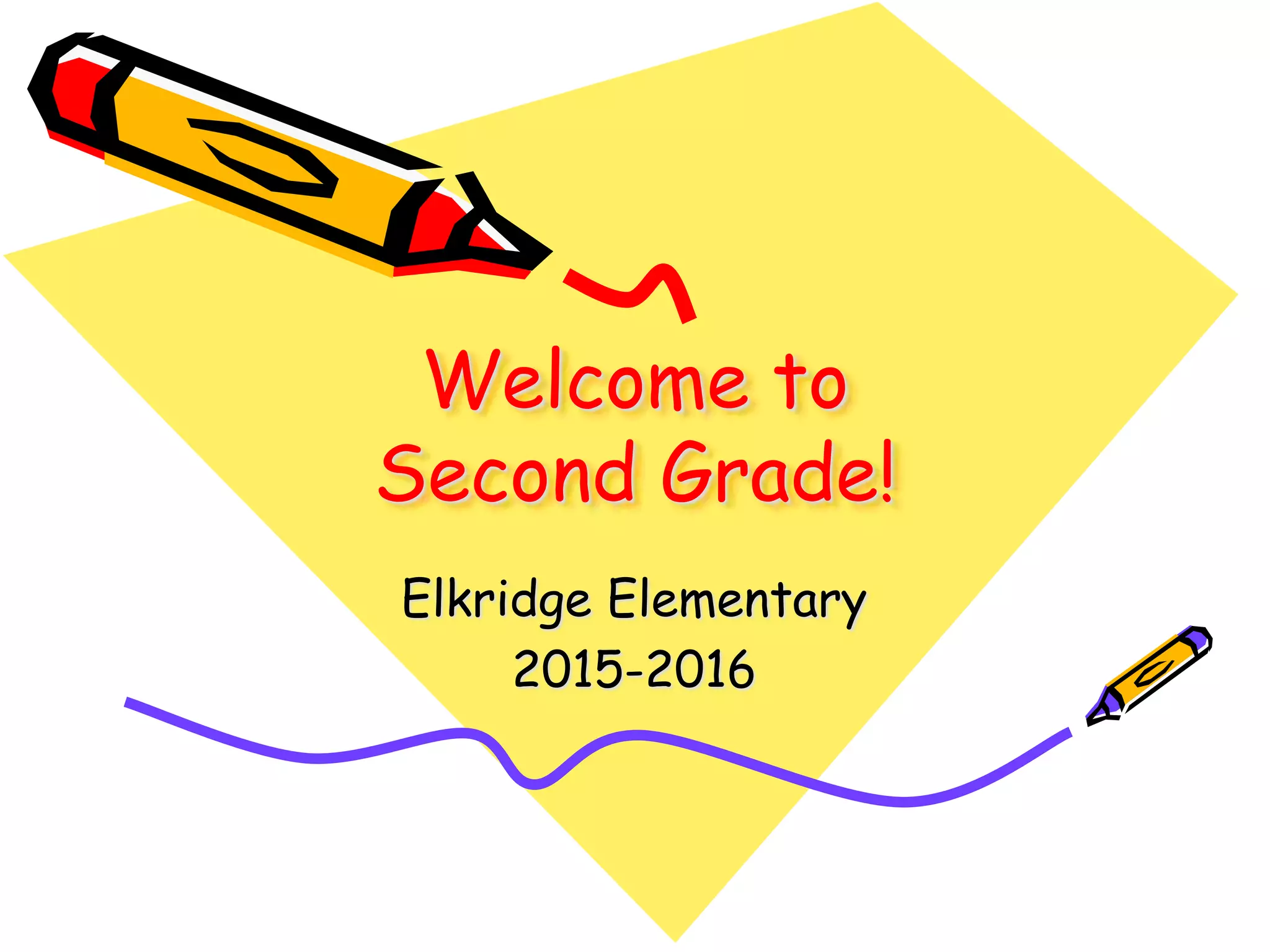 2nd Grade Back to School Presentation | PPTX