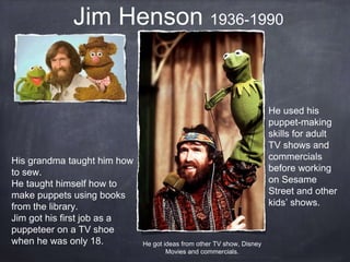 2nd grade clay muppets | PPTX | Family/Children | Genres